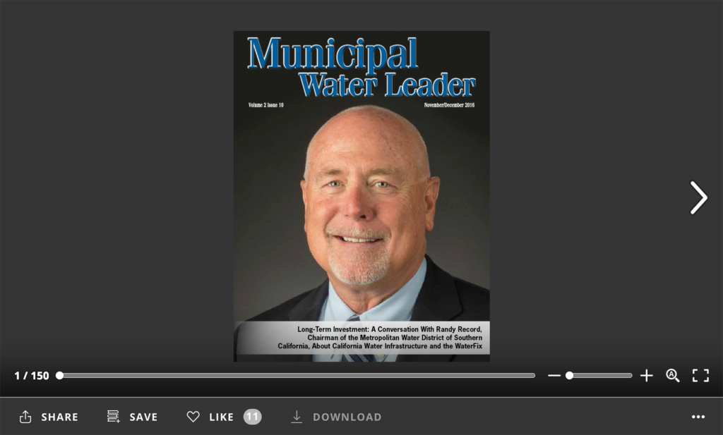 Archive - Municipal Water Leader Magazine